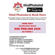 GS Handwritten Notes Combo Pack Of 7 Subjects For ESE 2026 Prelim PAPER ...