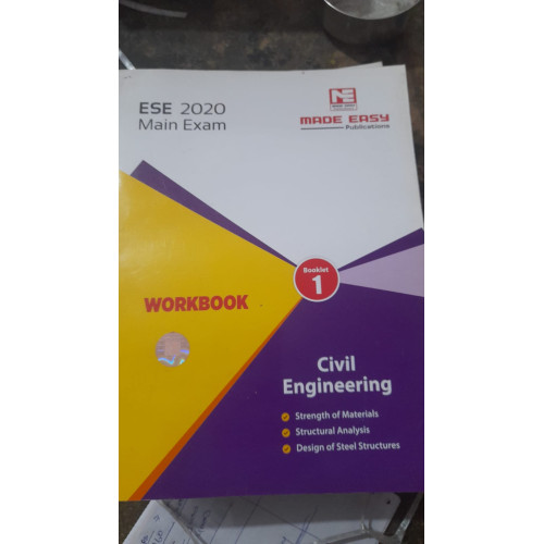 ESE MAINS 2020 Batches WorkBook Civil Engineering With Solution Made Easy