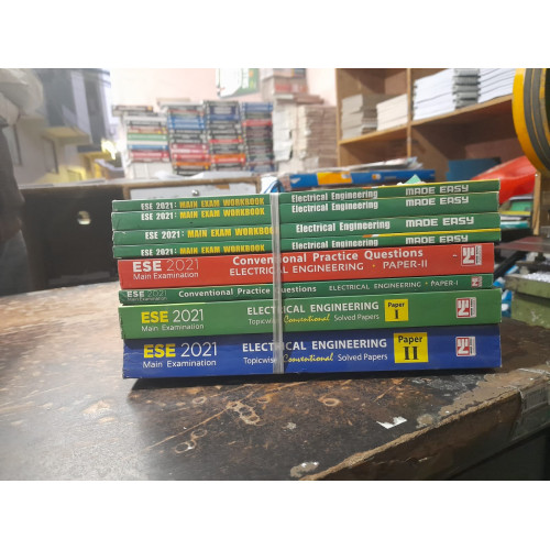 ESE MAINS 2022 Batches WorkBook AND PYQ Electrical Engineering With ...